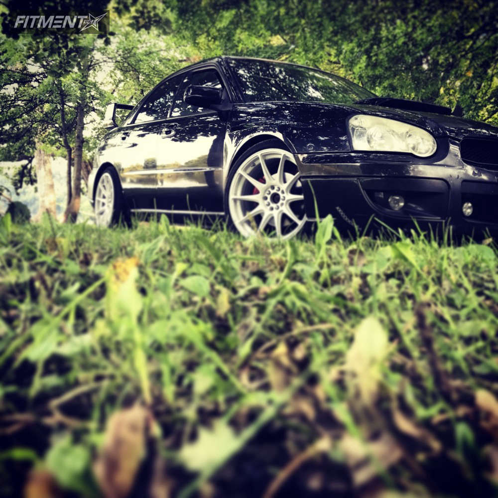 2004 Subaru WRX Base with 18x8.75 XXR 527 and Federal 215x40 on ...