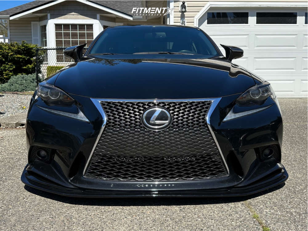 2014 Lexus IS250 F Sport with 19x9.5 SSR Executor CV04S and Nexen ...