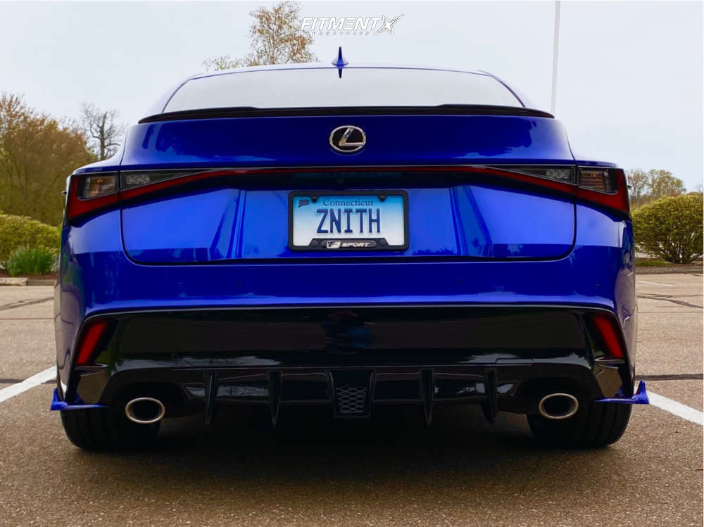 2022 Lexus IS350 F Sport with 19x8.5 Rohana Rfx10 and Yokohama 235x40 ...