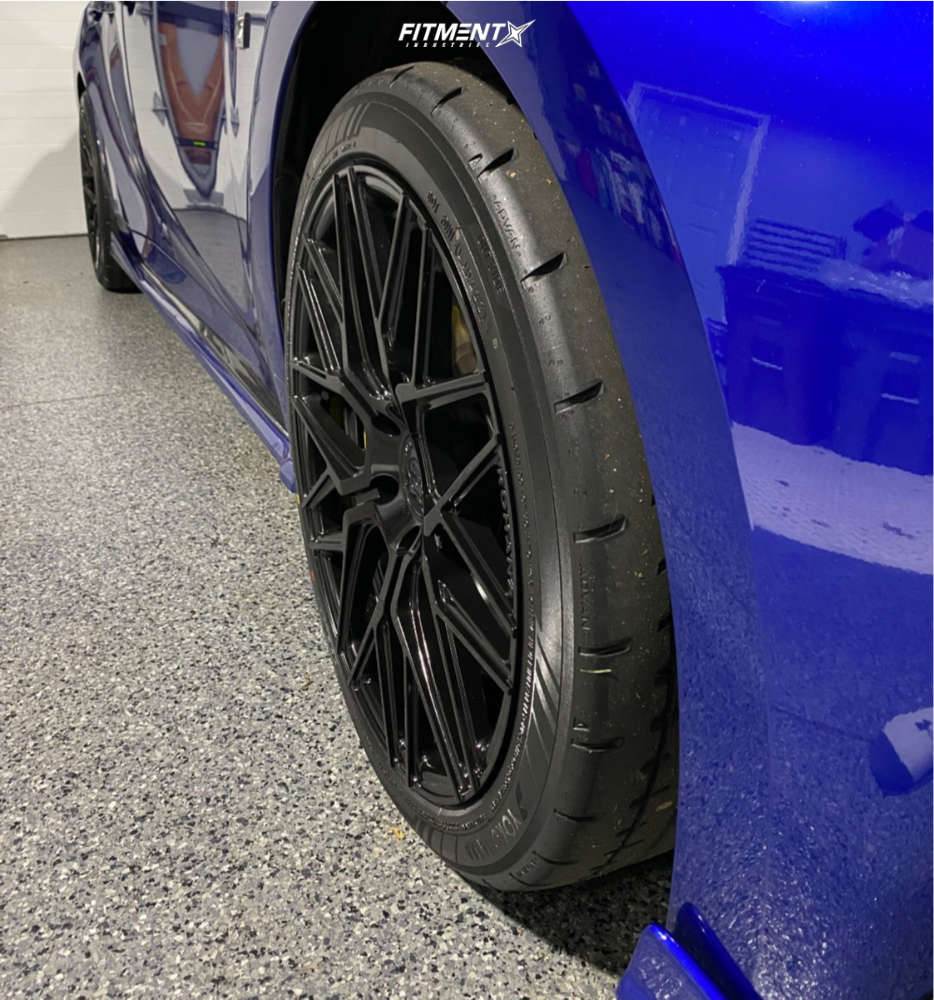 2022 Lexus IS350 F Sport with 19x8.5 Rohana Rfx10 and Yokohama 235x40 ...