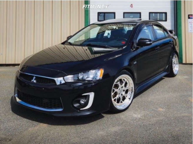 2017 Mitsubishi Lancer SE Limited Edition with 18x8.5 Aodhan Ds01 and ...