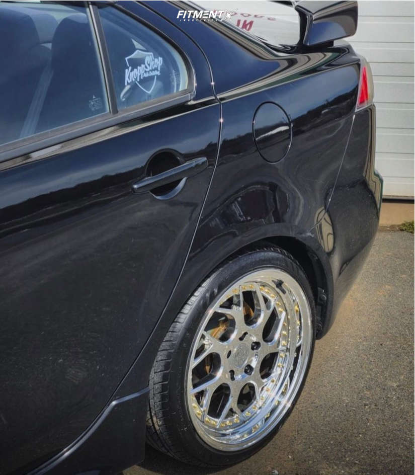 2017 Mitsubishi Lancer SE Limited Edition with 18x8.5 Aodhan Ds01 and ...