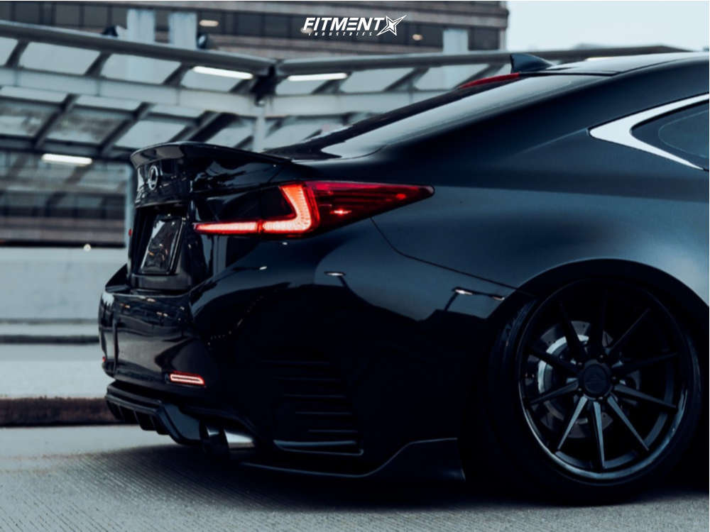 2017 Lexus RC300 F Sport with 19x8.5 Ferrada Fr4 and Yokohama 245x40 on ...