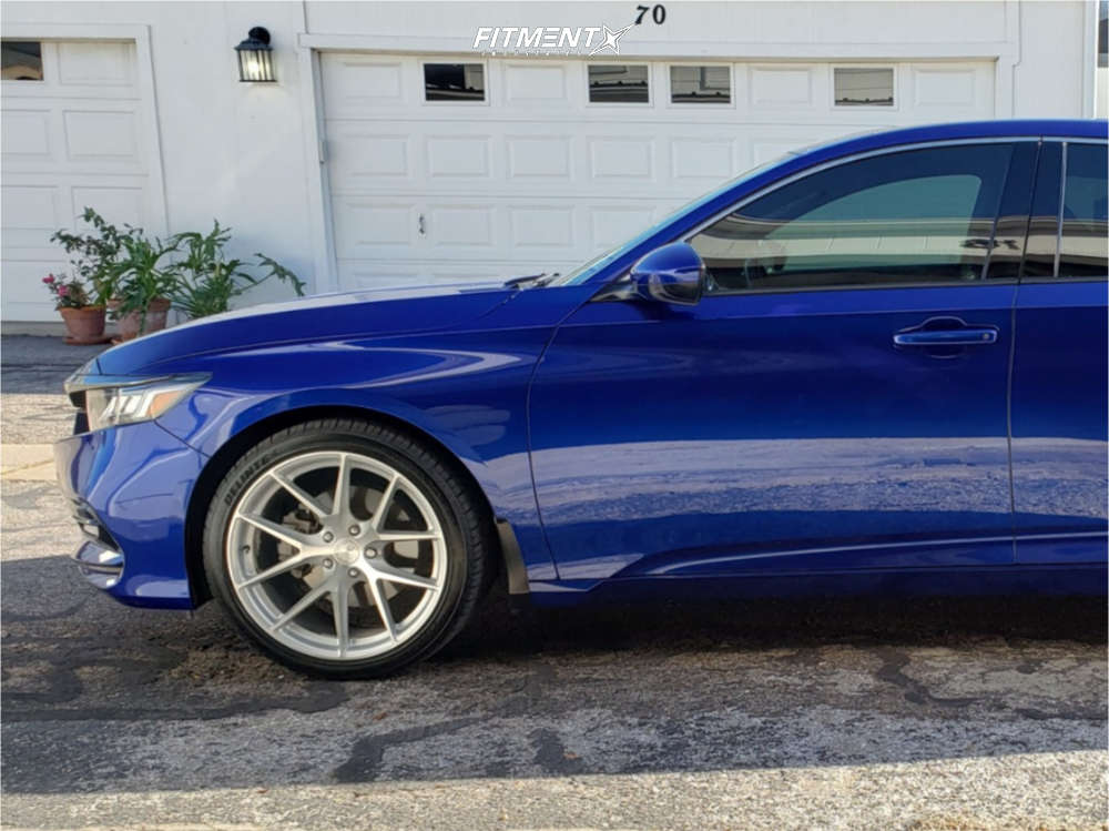 2019 Honda Accord Sport with 19x9.5 Aodhan Aff7 and Delinte 265x35 on ...