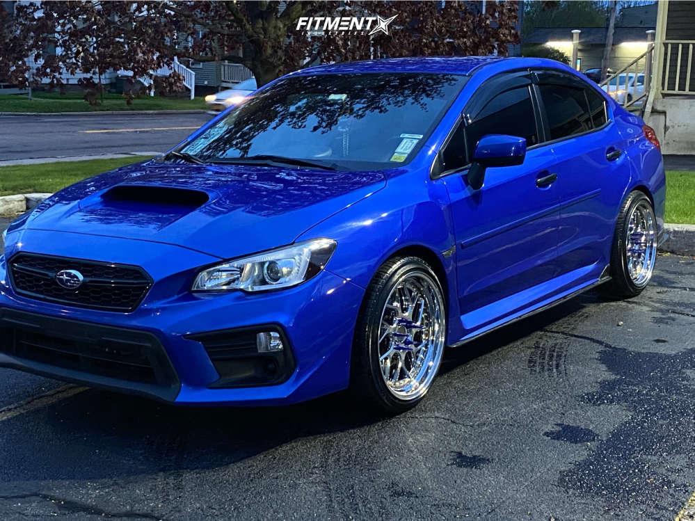 2019 Subaru WRX Base with 19x9.5 Aodhan Ds01 and Lexani 245x35 on Stock ...