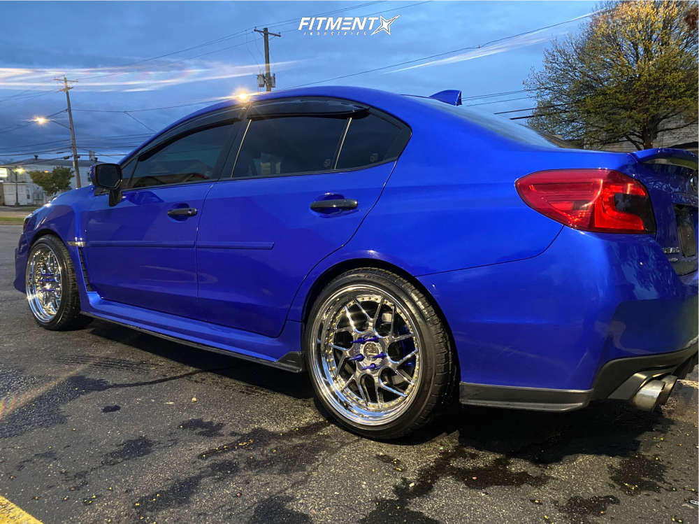 2019 Subaru WRX Base with 19x9.5 Aodhan Ds01 and Lexani 245x35 on Stock ...