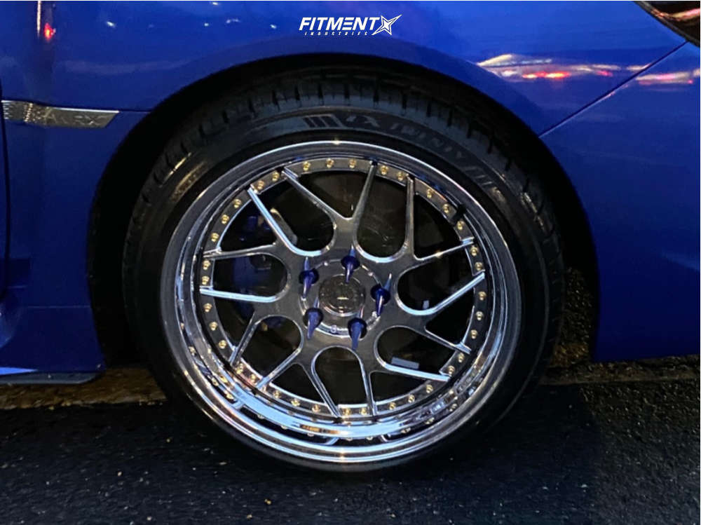 2019 Subaru WRX Base with 19x9.5 Aodhan Ds01 and Lexani 245x35 on Stock ...