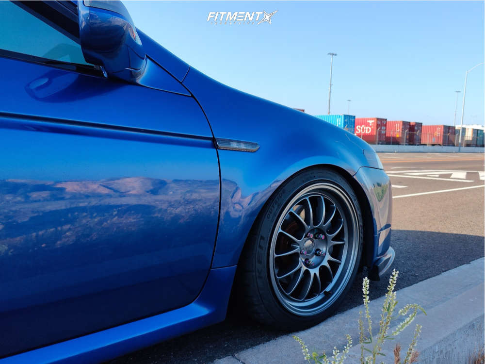 2007 Acura TL Type-S with 18x9 Kansei Corsa and Falken 235x40 on ...