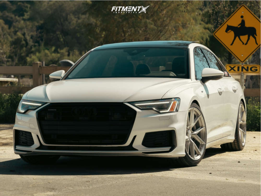 2022 Audi A6 Quattro Premium with 20x10 Curva Cff70 and Falken 265x35 ...