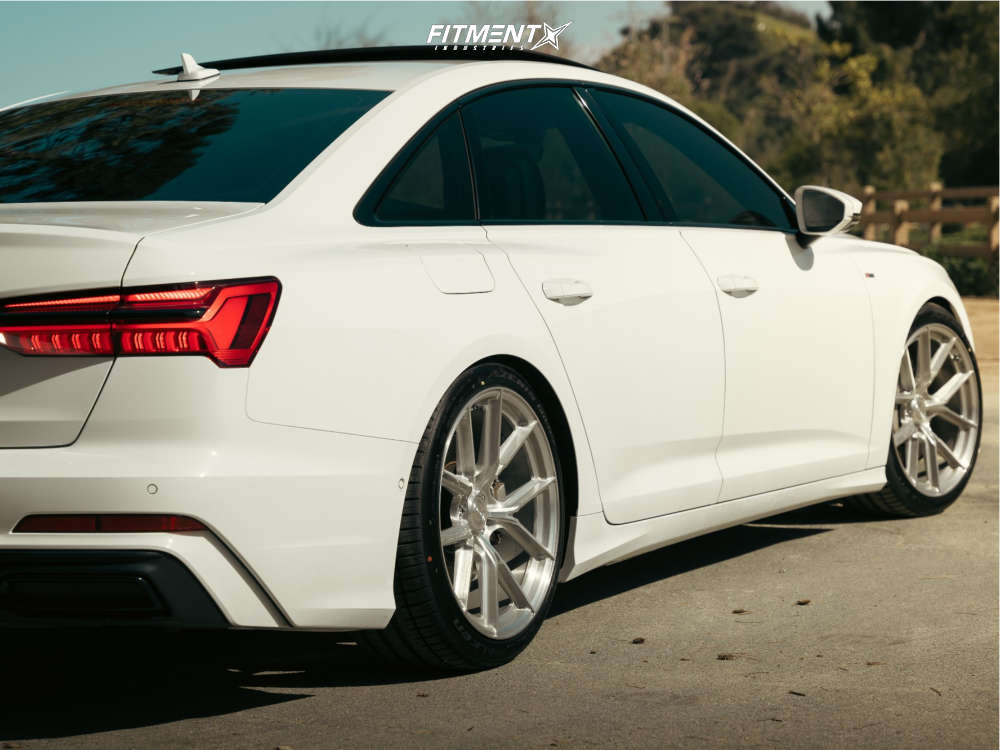 2022 Audi A6 Quattro Premium with 20x10 Curva Cff70 and Falken 265x35 ...