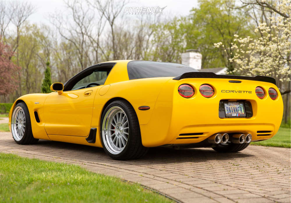 2001 Chevrolet Corvette Z06 with 19x9.5 SSR Professor Tf1 and Falken ...