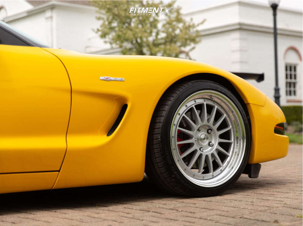 2001 Chevrolet Corvette Z06 with 19x9.5 SSR Professor Tf1 and Falken ...
