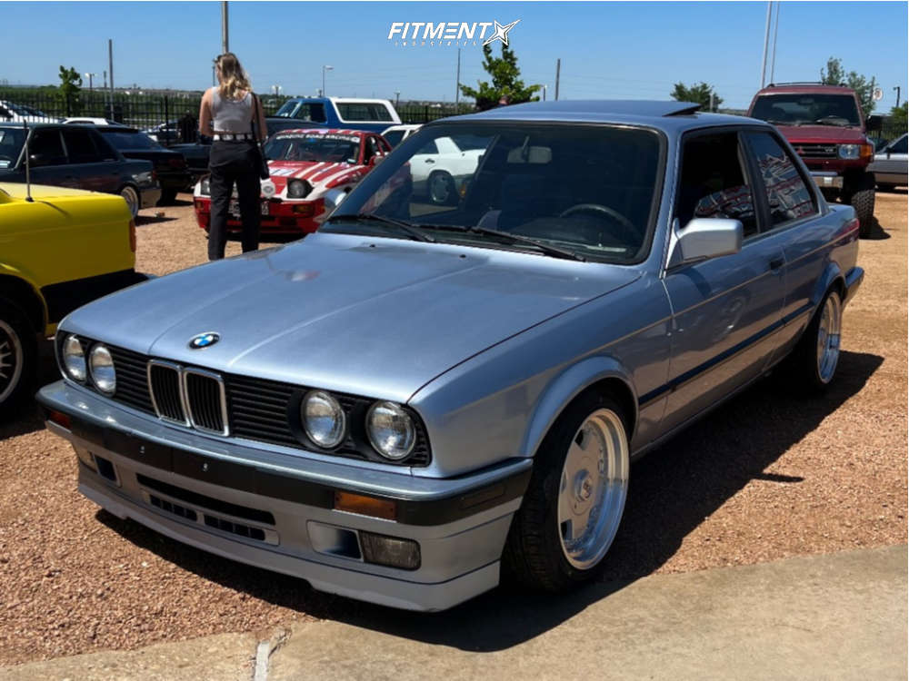 1990 BMW 325i Base with 16x8 ESM Esm-009r and Radar 205x45 on Coilovers ...