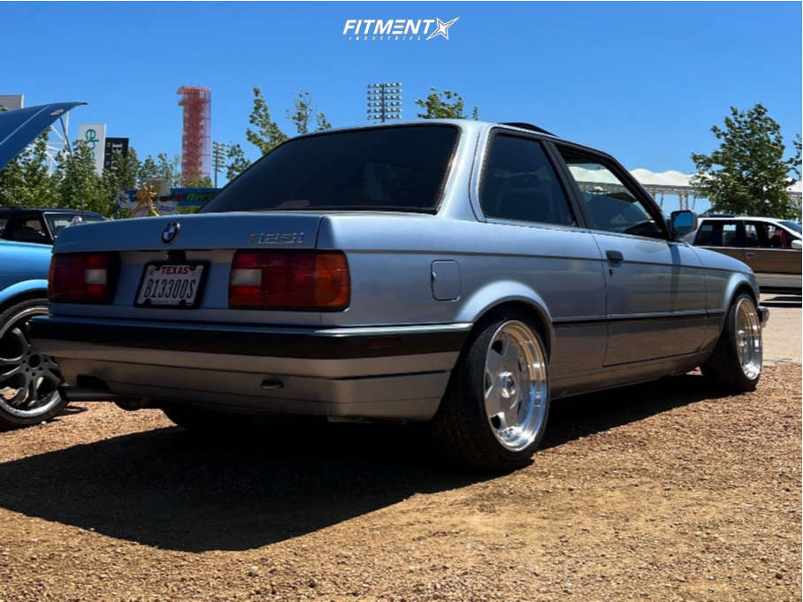 1990 BMW 325i Base with 16x8 ESM Esm-009r and Radar 205x45 on Coilovers ...