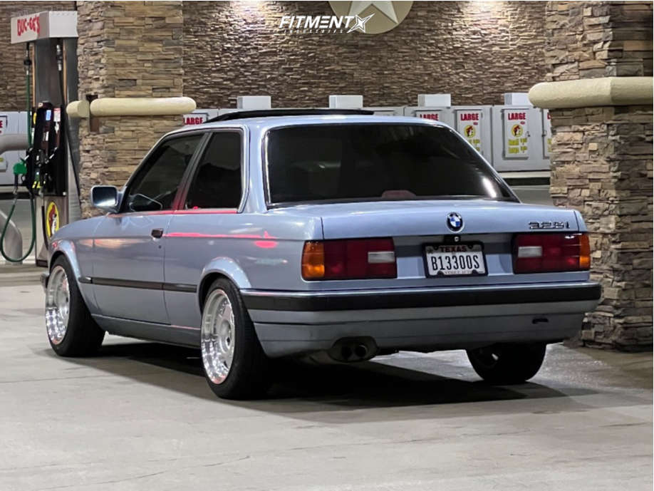 1990 BMW 325i Base with 16x8 ESM Esm-009r and Radar 205x45 on Coilovers ...
