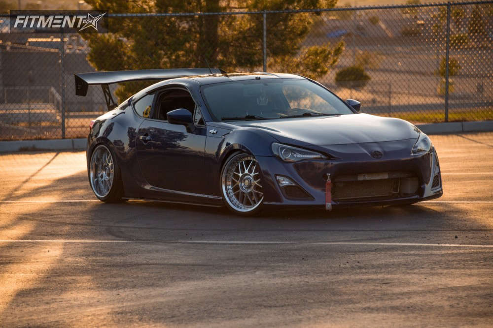 2013 Scion FR-S Base with 18x8.5 Racing Hart C2 and Sailun 215x35 on ...