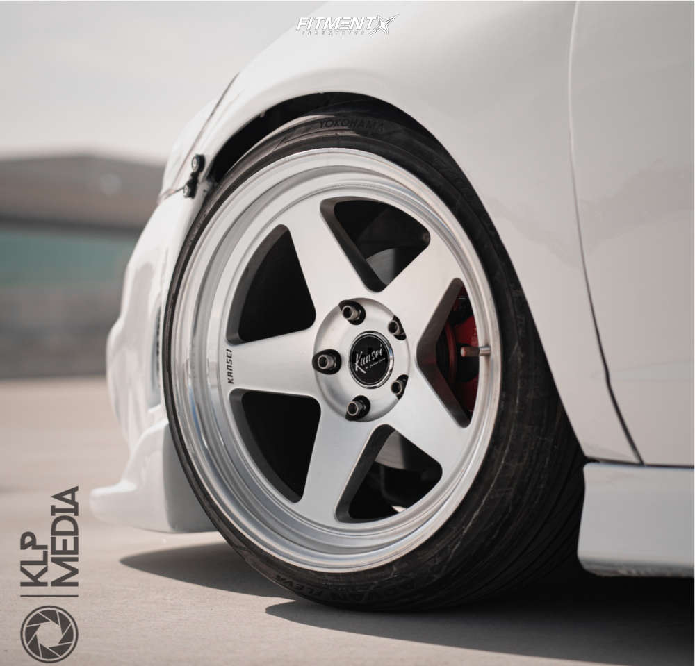 2002 Acura RSX Type-S with 17x9.5 Kansei Knp and Yokohama 215x40 on ...