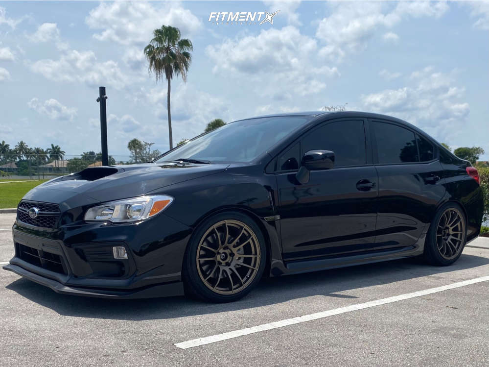 2021 Subaru WRX Base with 18x9.5 MST Mt33 and Vercelli 265x35 on ...