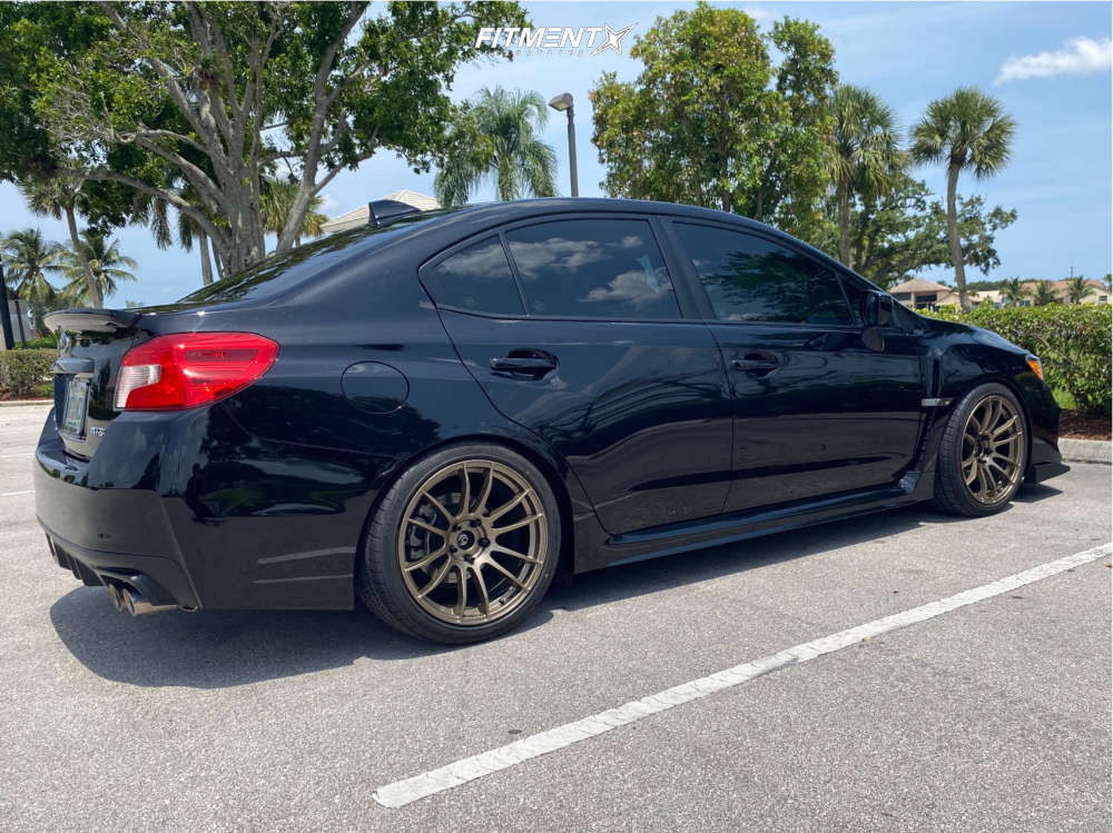 2021 Subaru WRX Base with 18x9.5 MST Mt33 and Vercelli 265x35 on ...