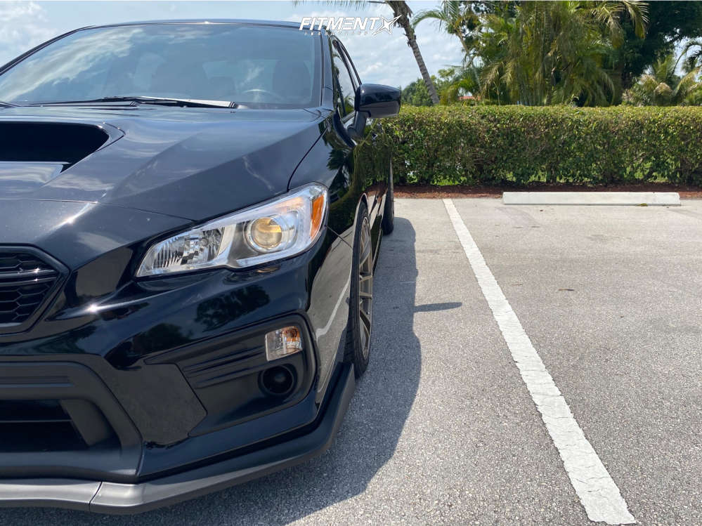 2021 Subaru WRX Base with 18x9.5 MST Mt33 and Vercelli 265x35 on ...