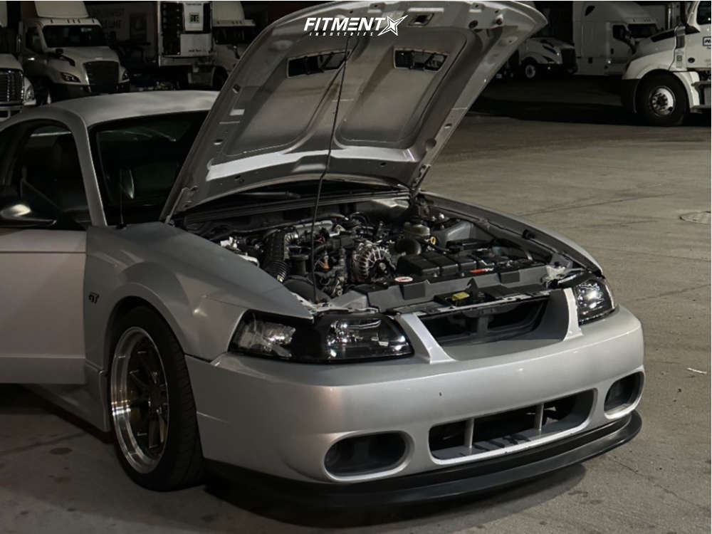 2002 Ford Mustang other with 18x9.5 Aodhan Ds08 and General 265x35 on ...