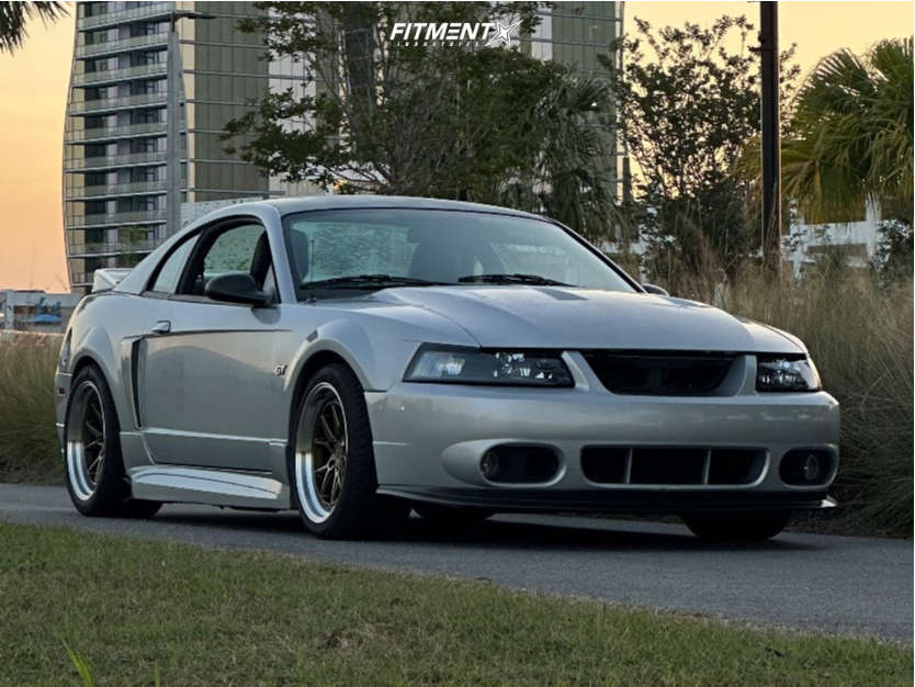 2002 Ford Mustang other with 18x9.5 Aodhan Ds08 and General 265x35 on ...