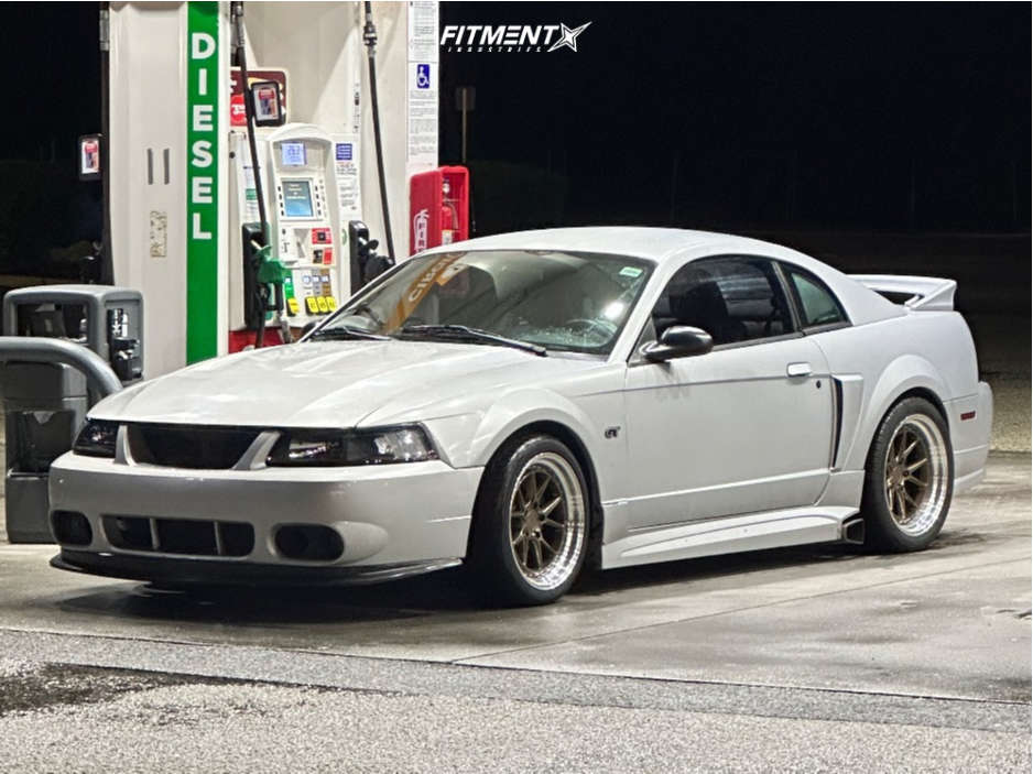 2002 Ford Mustang other with 18x9.5 Aodhan Ds08 and General 265x35 on ...