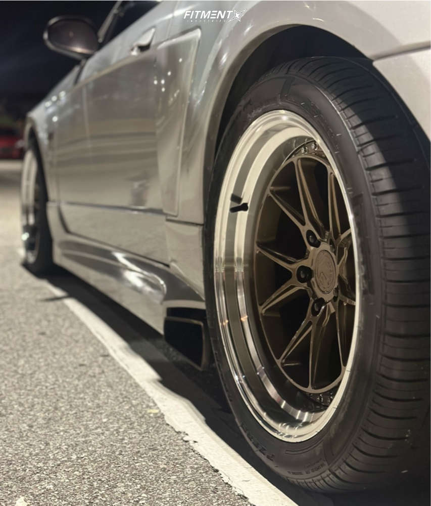 2002 Ford Mustang other with 18x9.5 Aodhan Ds08 and General 265x35 on ...