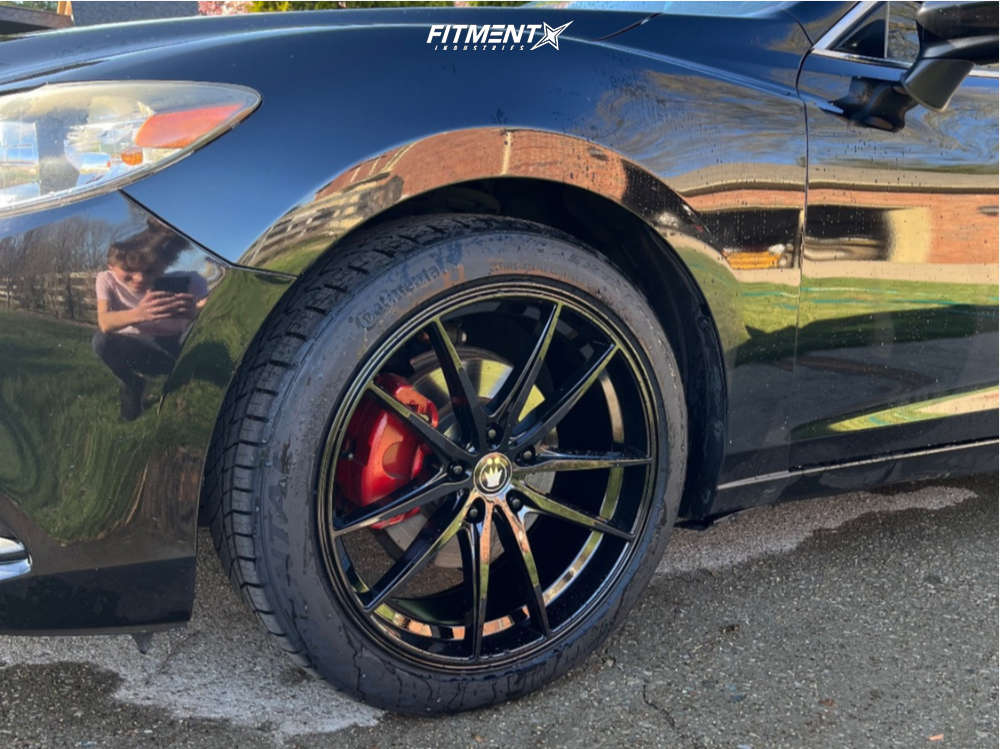 2015 Mazda 6 Touring with 19x9.5 Konig Oversteer and Continental 225x40 ...