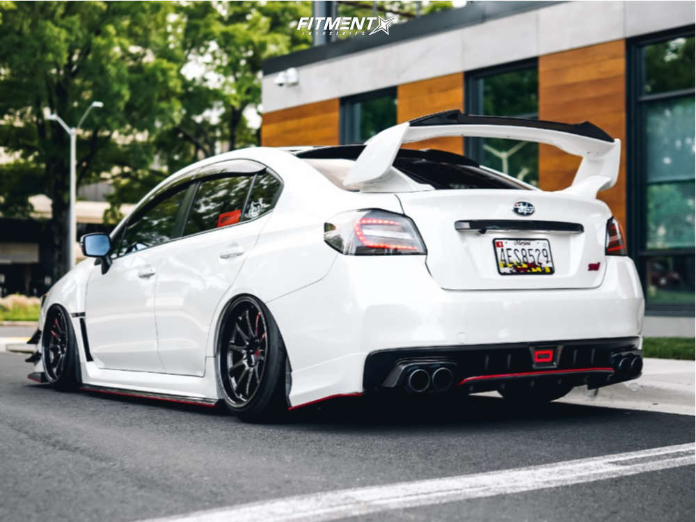 2021 Subaru WRX STI Limited with 18x10.5 Volk Ce28 and Nitto 225x40 on ...