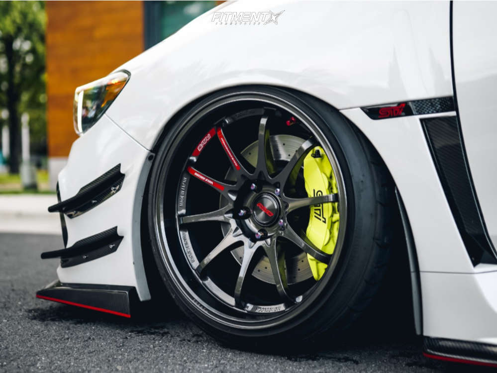 2021 Subaru WRX STI Limited with 18x10.5 Volk Ce28 and Nitto 225x40 on ...