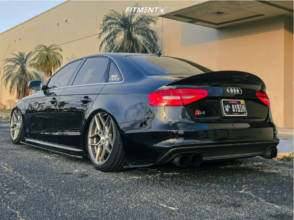 2015 Audi S4 Premium Plus with 19x9.5 Rohana Rfx11 and Hankook 235x40 ...