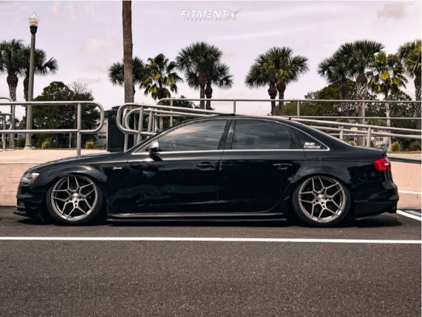 2015 Audi S4 Premium Plus with 19x9.5 Rohana Rfx11 and Hankook 235x40 ...