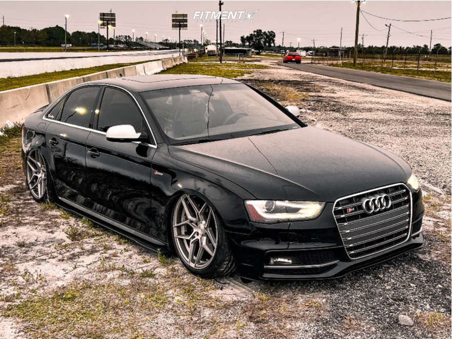 2015 Audi S4 Premium Plus with 19x9.5 Rohana Rfx11 and Hankook 235x40 ...