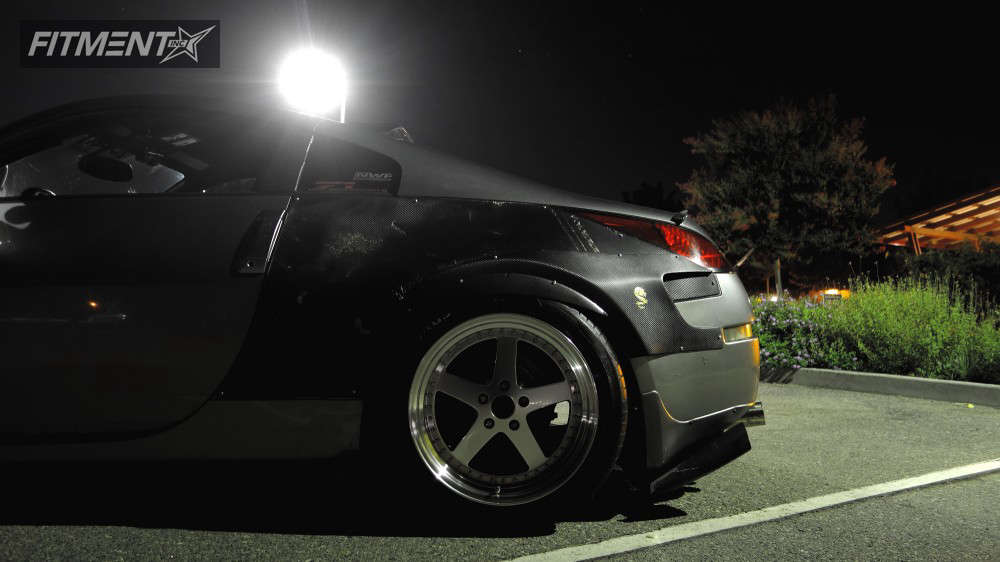 2003 Nissan 350Z Enthusiast with 18x9.5 Varrstoen Es8 and Hankook ...
