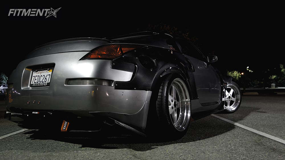 2003 Nissan 350Z Enthusiast with 18x9.5 Varrstoen Es8 and Hankook ...