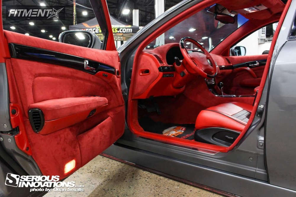 2003 INFINITI Q45 Base with 19x11 SSR MS3 and Delinte 235x35 on Air ...