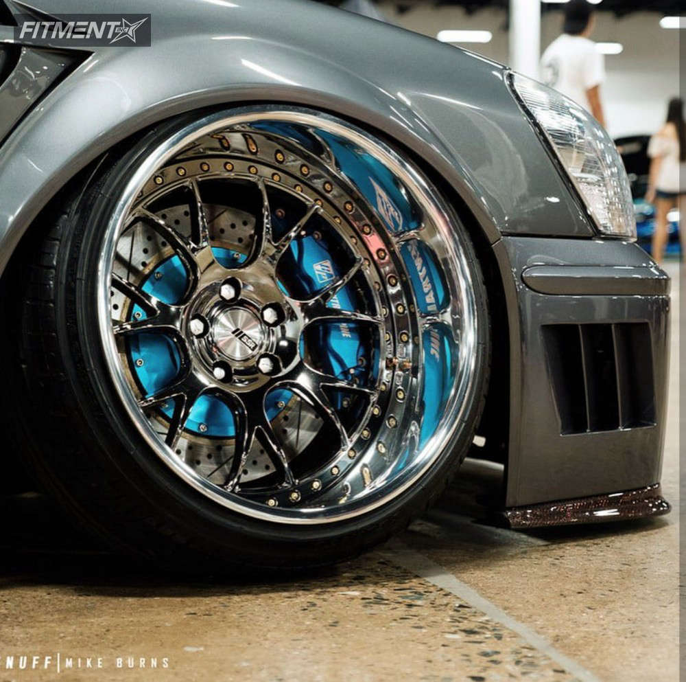 2003 INFINITI Q45 Base with 19x11 SSR MS3 and Delinte 235x35 on Air ...