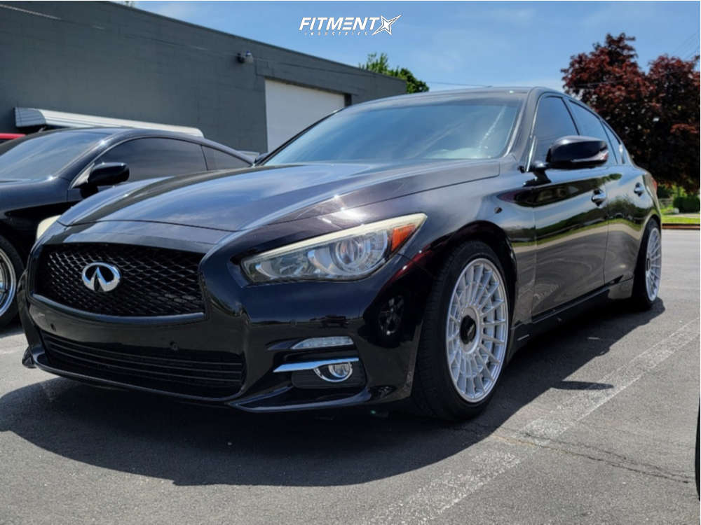 2015 INFINITI Q50 Premium with 18x9.5 Rotiform Las-r and Vercelli ...