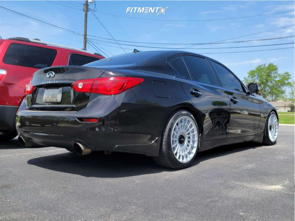 2015 INFINITI Q50 Premium with 18x9.5 Rotiform Las-r and Vercelli ...