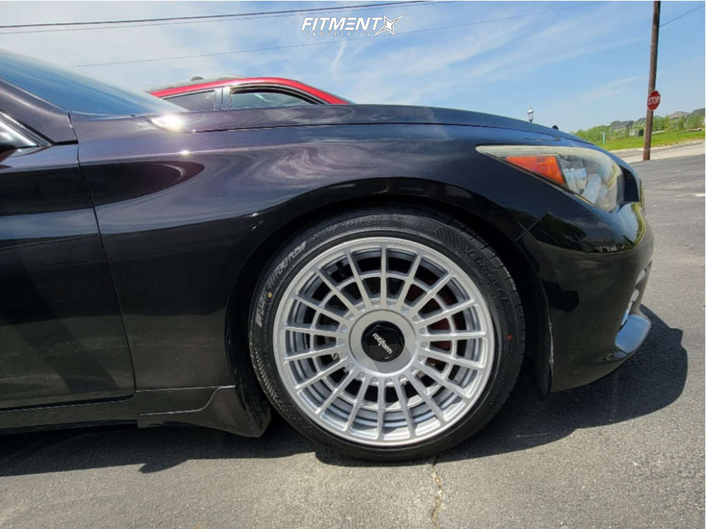 2015 INFINITI Q50 Premium with 18x9.5 Rotiform Las-r and Vercelli ...