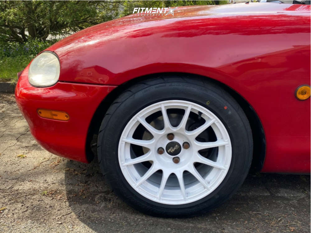 1999 Mazda Miata Base with 15x8 Pro Track One and Nankang 205x50 on ...