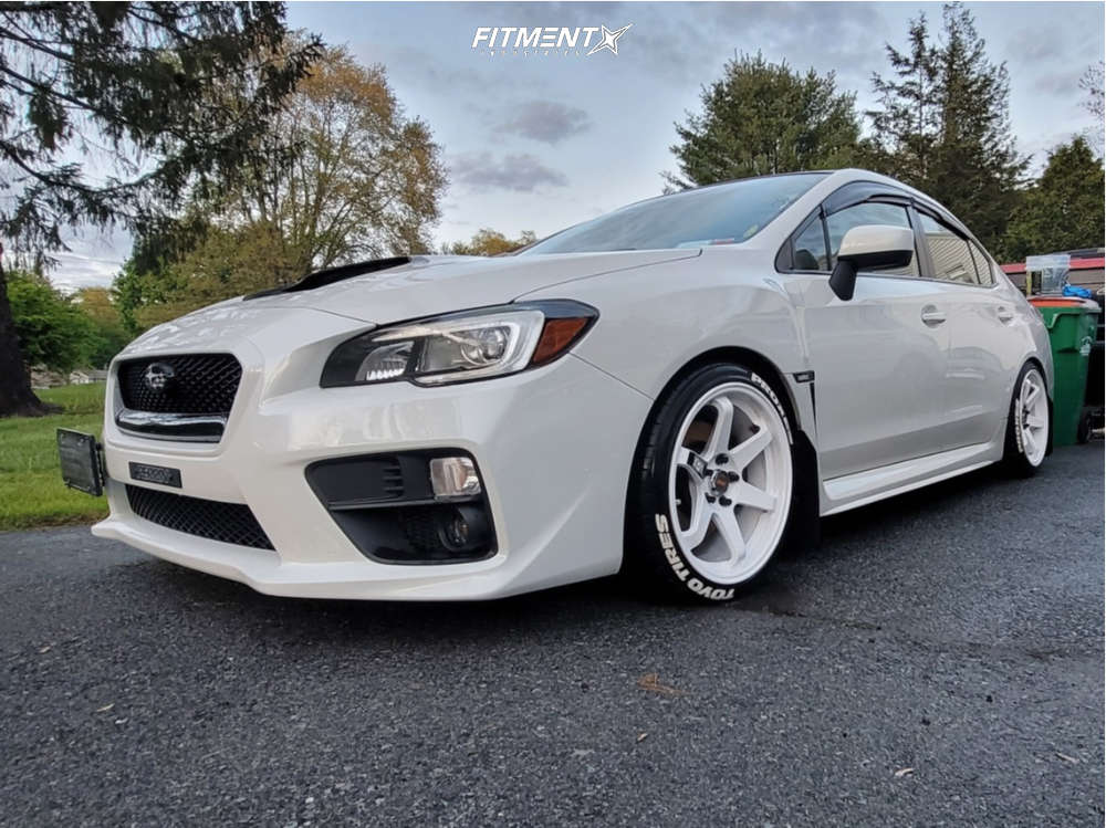 2016 Subaru WRX Limited with 18x9.5 AVID1 AV6 and Toyo Tires 225x40 on ...