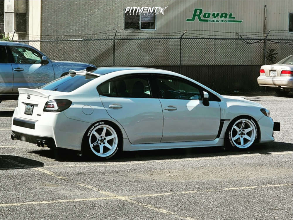 2016 Subaru WRX Limited with 18x9.5 AVID1 AV6 and Toyo Tires 225x40 on ...