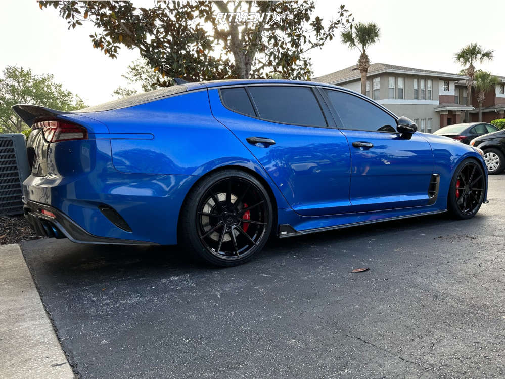 2022 Kia Stinger GT2 with 20x9 Variant Argon and Nitto 245x35 on ...