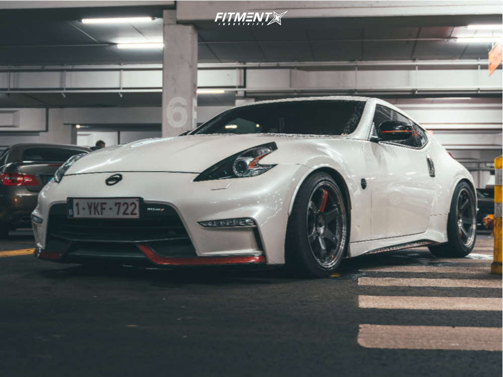 2019 Nissan 370Z Nismo with 18x9.5 Volk Te37 and Falken 235x40 on ...