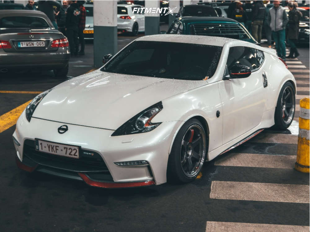 2019 Nissan 370Z Nismo with 18x9.5 Volk Te37 and Falken 235x40 on ...
