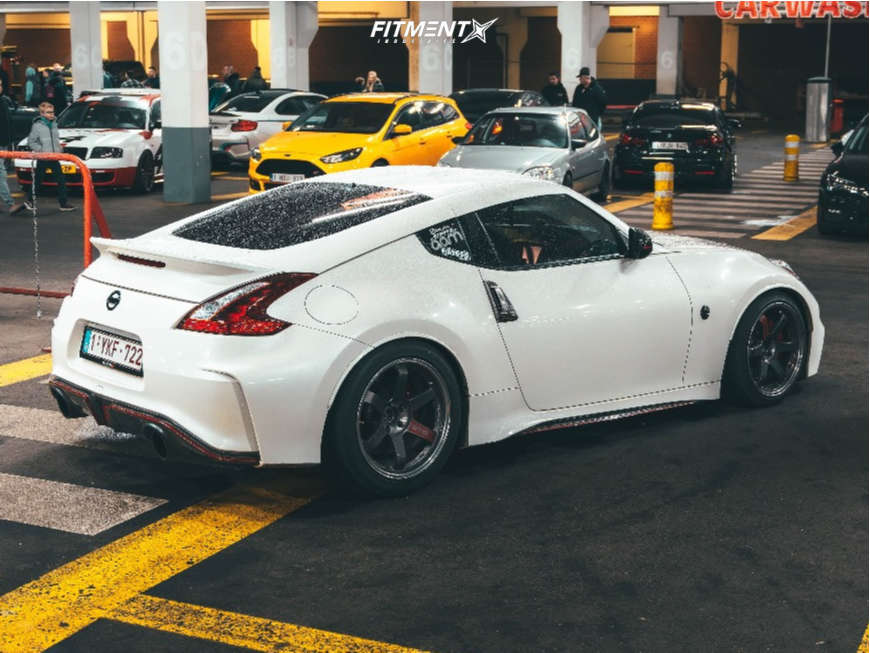 2019 Nissan 370Z Nismo with 18x9.5 Volk Te37 and Falken 235x40 on ...