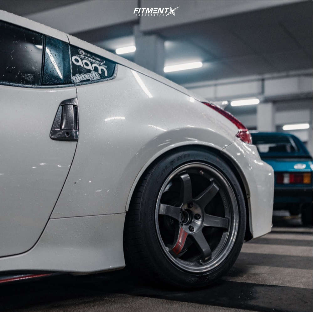 2019 Nissan 370Z Nismo with 18x9.5 Volk Te37 and Falken 235x40 on ...