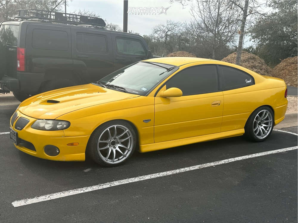 2004 Pontiac GTO Base with 18x9.5 Vors Tr4 and Hankook 255x40 on ...